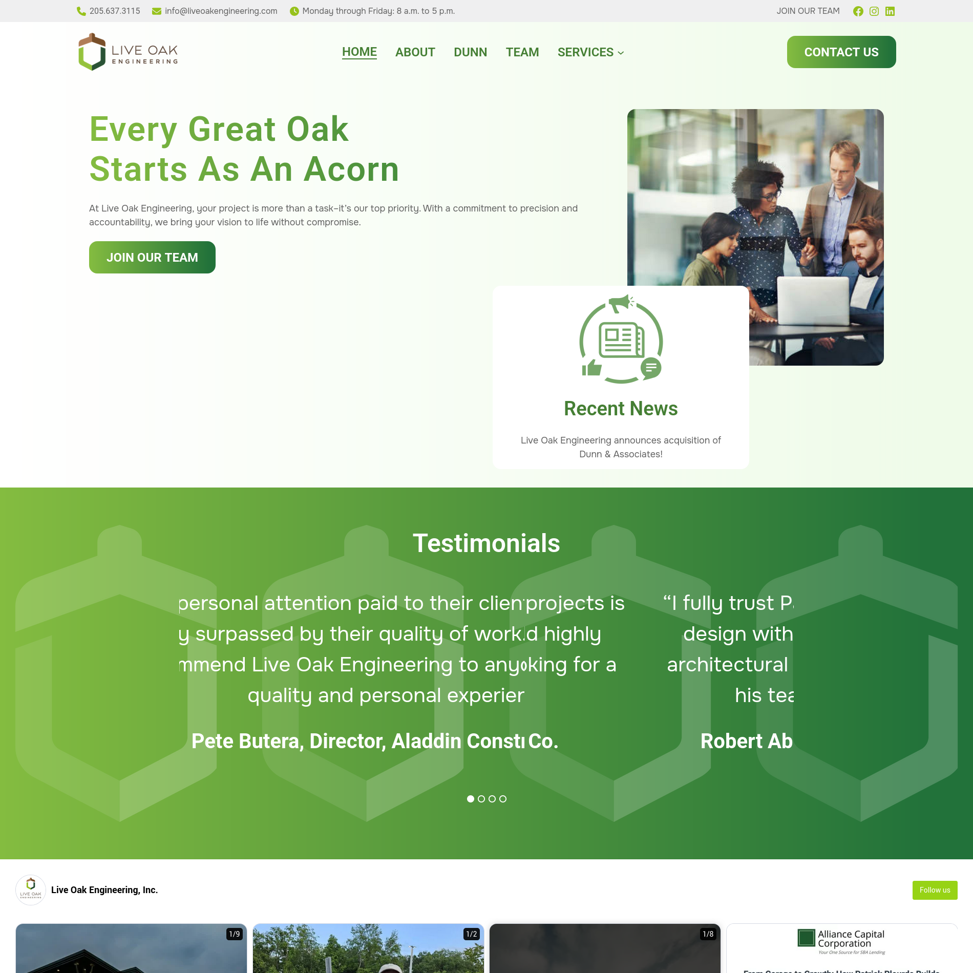 Live Oak Engineering - DataPerk Technology Solutions